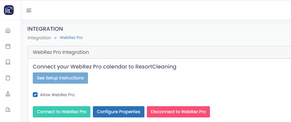 Connecting WebRezPro to ResortCleaning (for Property Managers) – Resort ...