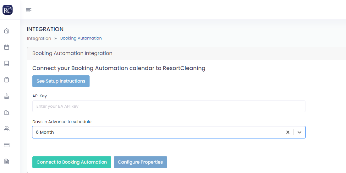 Connecting Booking Automation to my ResortCleaning Account (for ...