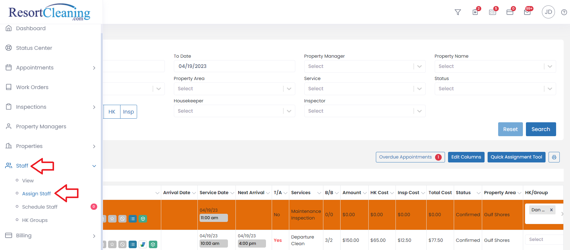 How do I assign my Housekeepers to an appointment? (Cleaning Company ...