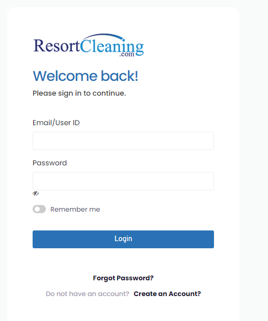 Cleaning Company User Roles and Access Guide – Resort Cleaning
