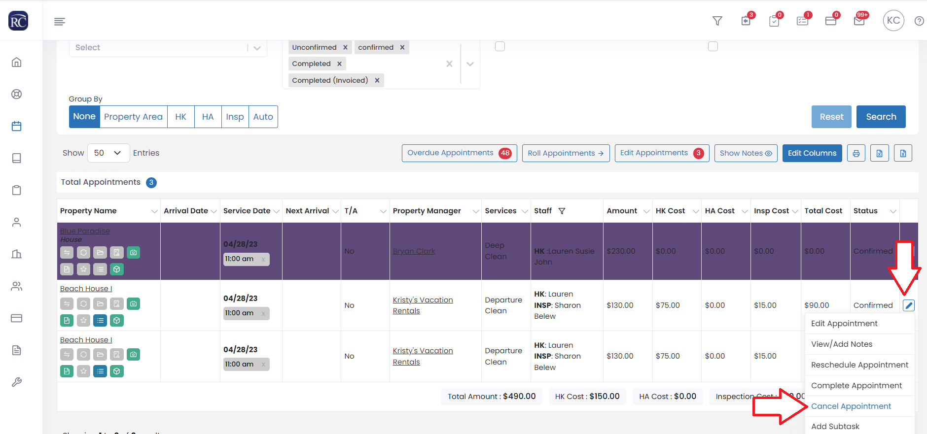 How do I Cancel an Appointment? – Resort Cleaning